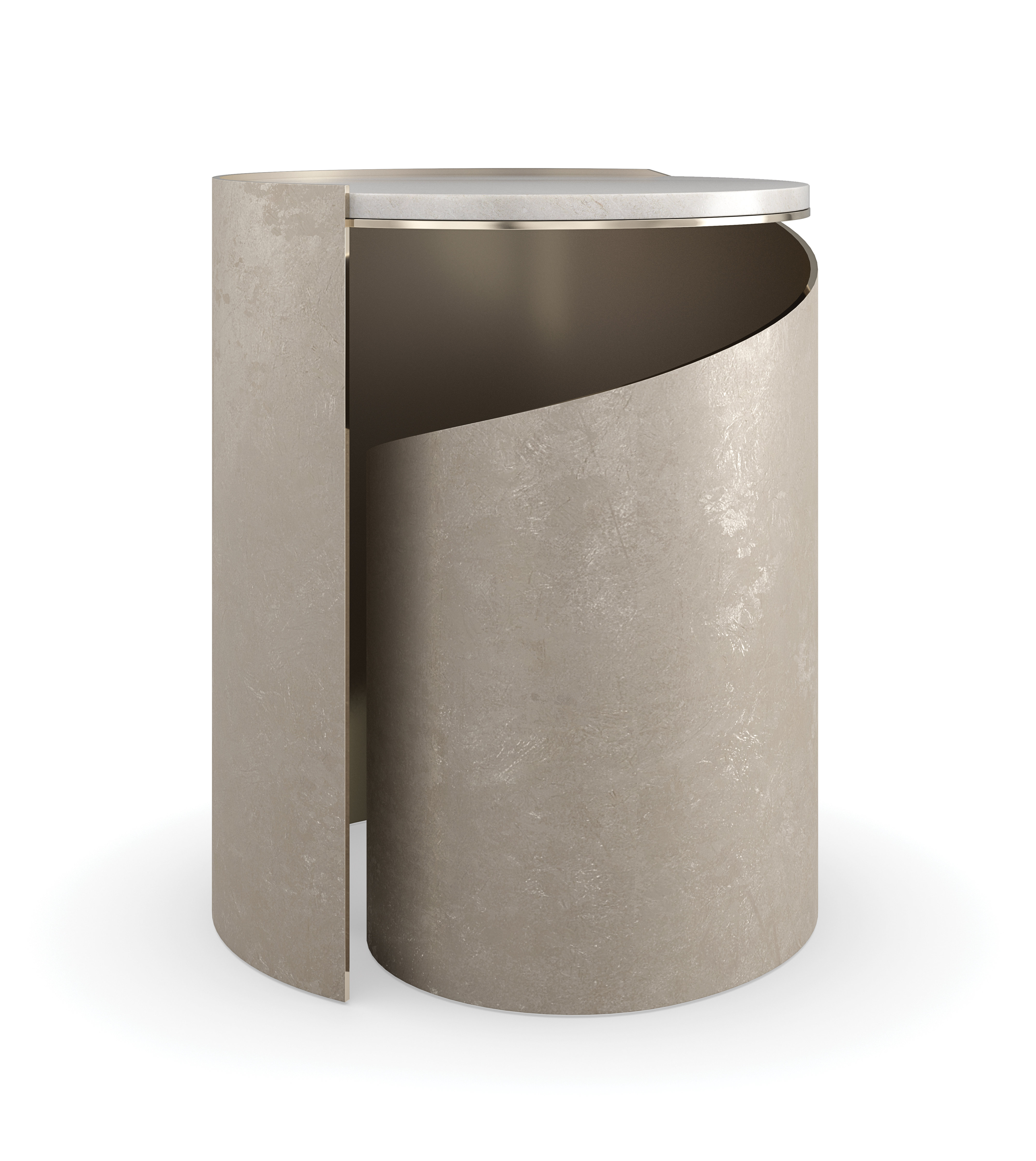 Caracole Classic Nautilus Abstract End Table | Wayfair