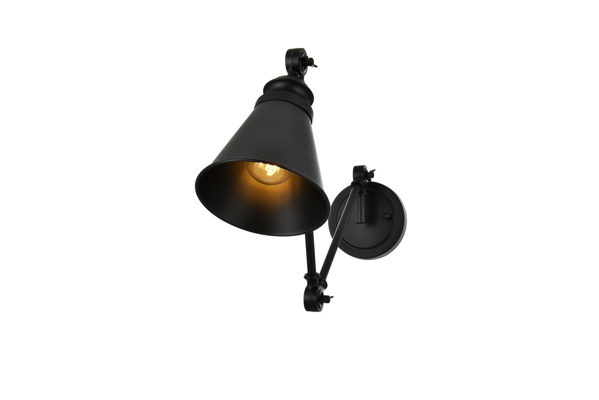 Lark Manor Allida Iron Swing Arm Sconce & Reviews | Wayfair