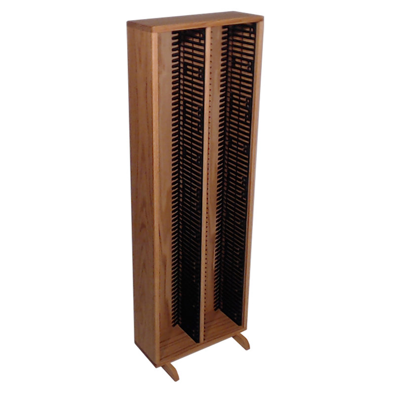 Rebrilliant Insert-Style Wooden DVD Rack - 10W Series & Reviews | Wayfair