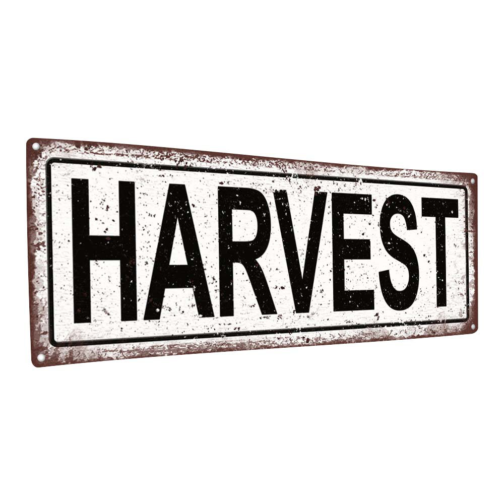 The Holiday Aisle® Harvest Fall Metal Sign | Wayfair