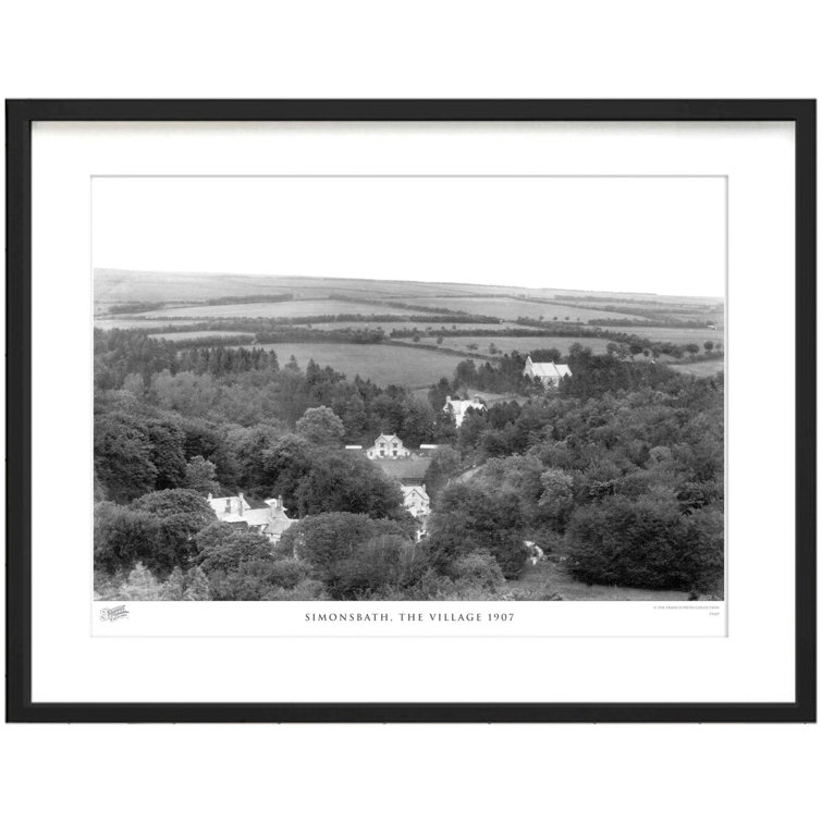 The Francis Frith Collection Simonsbath, The Village 1907 - Single ...
