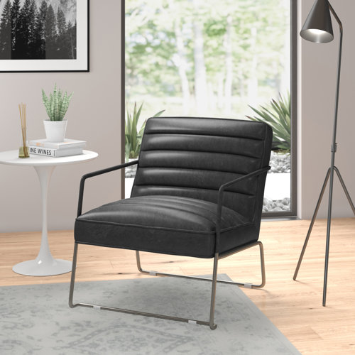 Modern Leather Accent Chairs | AllModern