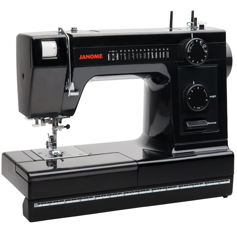 Janome HD1000BE Mechanical Sewing Machine with Aluminum Body & Reviews ...