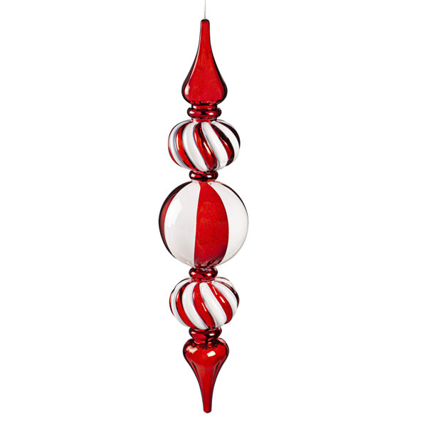 Plow & Hearth Indoor/Outdoor Shatterproof Lighted Large Tiered Swirl ...
