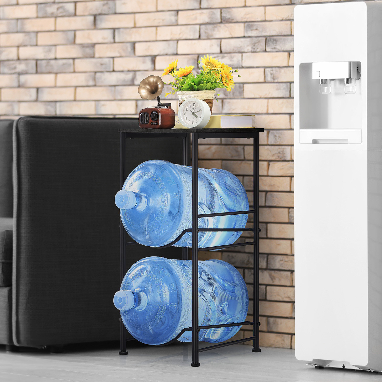 Ebern Designs 2-Tier Water Rack - Space-Saving Stand - Wayfair Canada