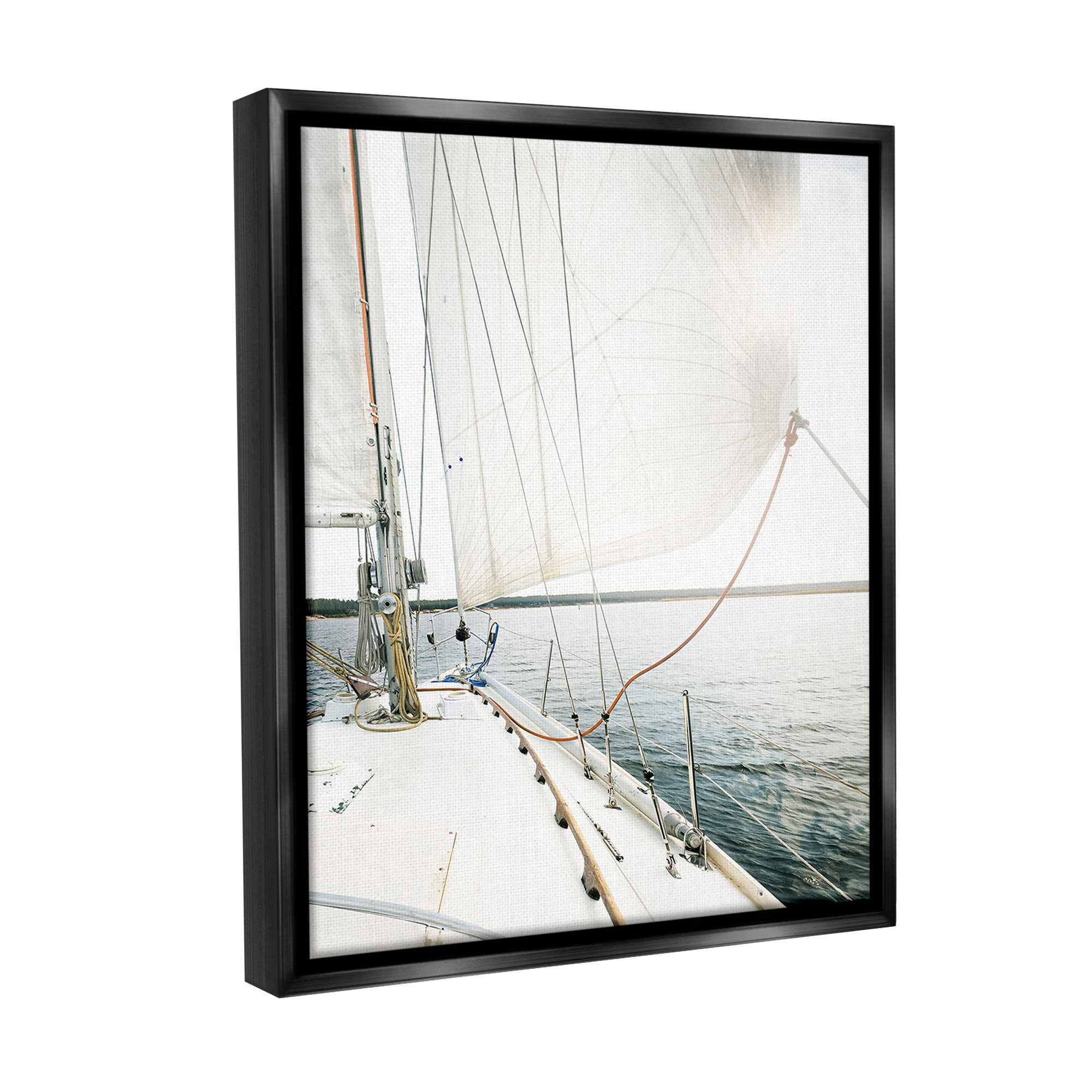 Breakwater Bay " Nautical Boat Mast View " by Sisi And Seb on Canvas ...