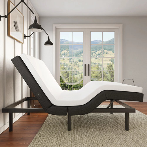 Massage functionality Adjustable beds You'll Love | Wayfair