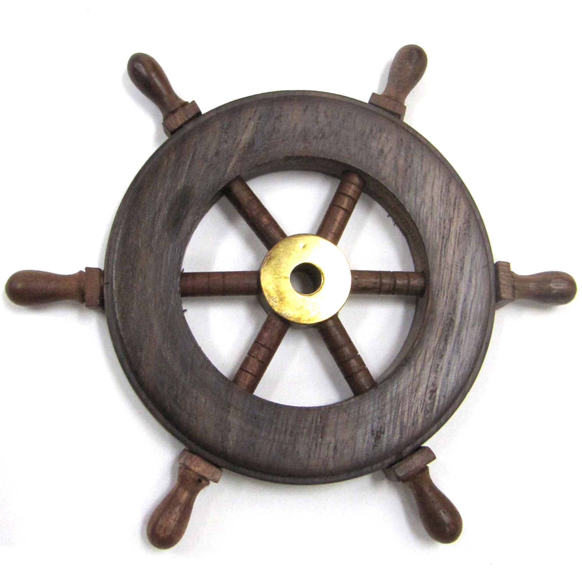 Breakwater Bay Ship Wheel Wall Décor | Wayfair