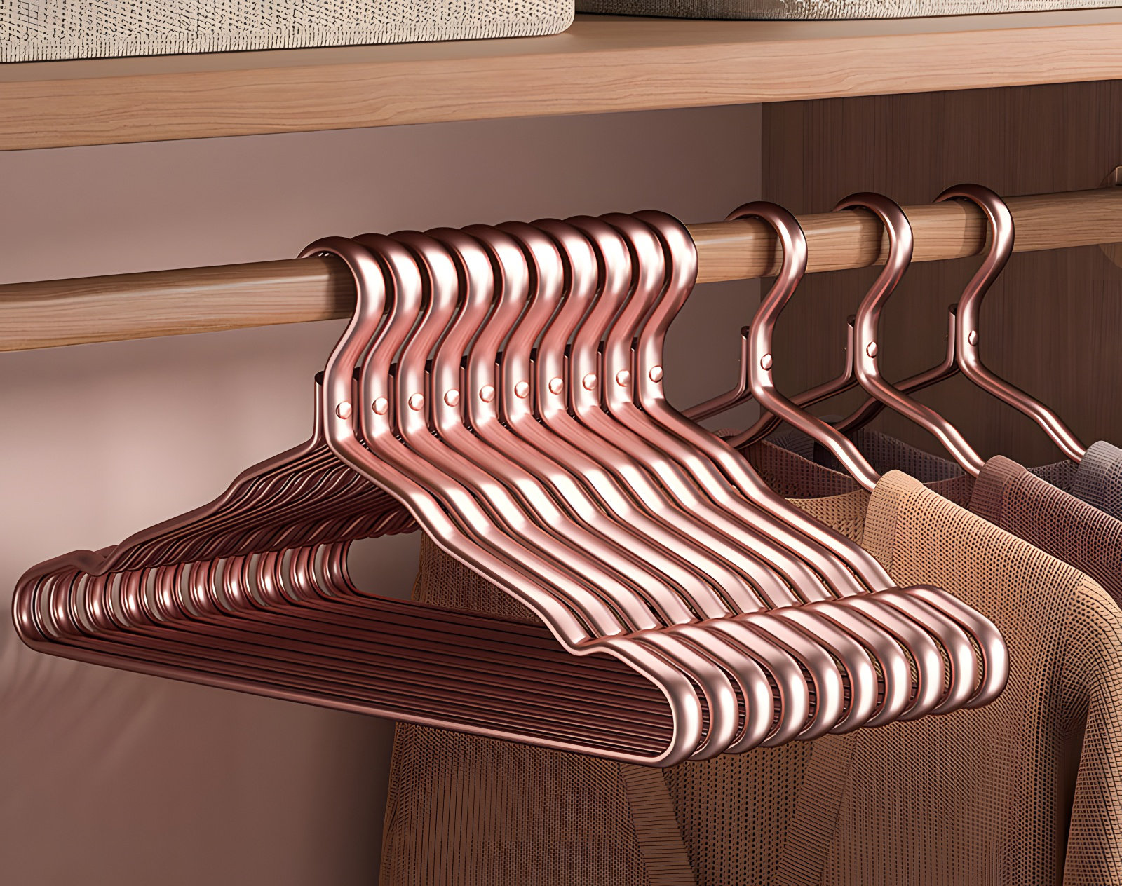 Rebrilliant Aluminum Alloy Clothes Hanger | Wayfair