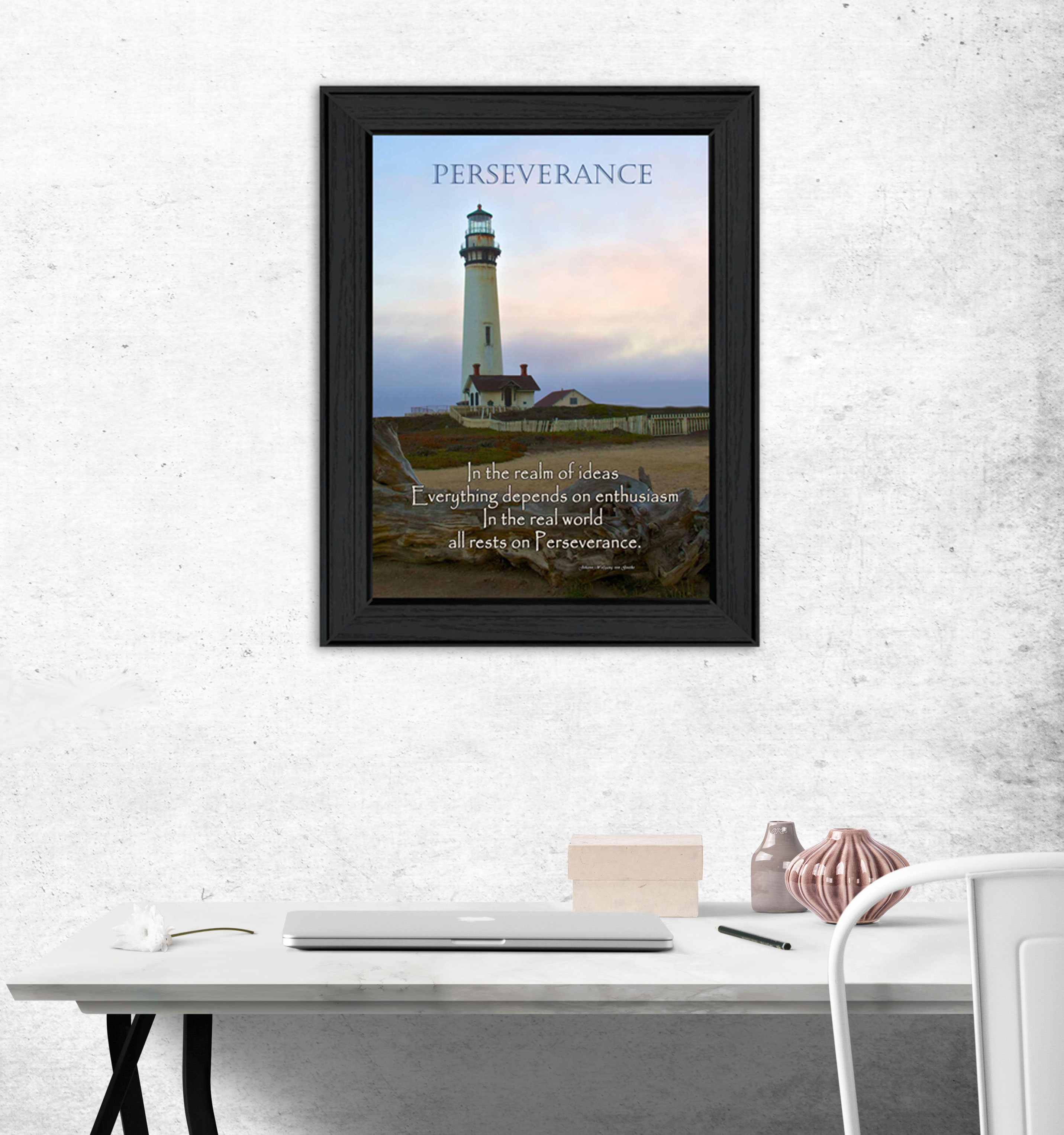 Longshore Tides "Perseverance", Printed Wall Art, Ready To Hang Framed ...