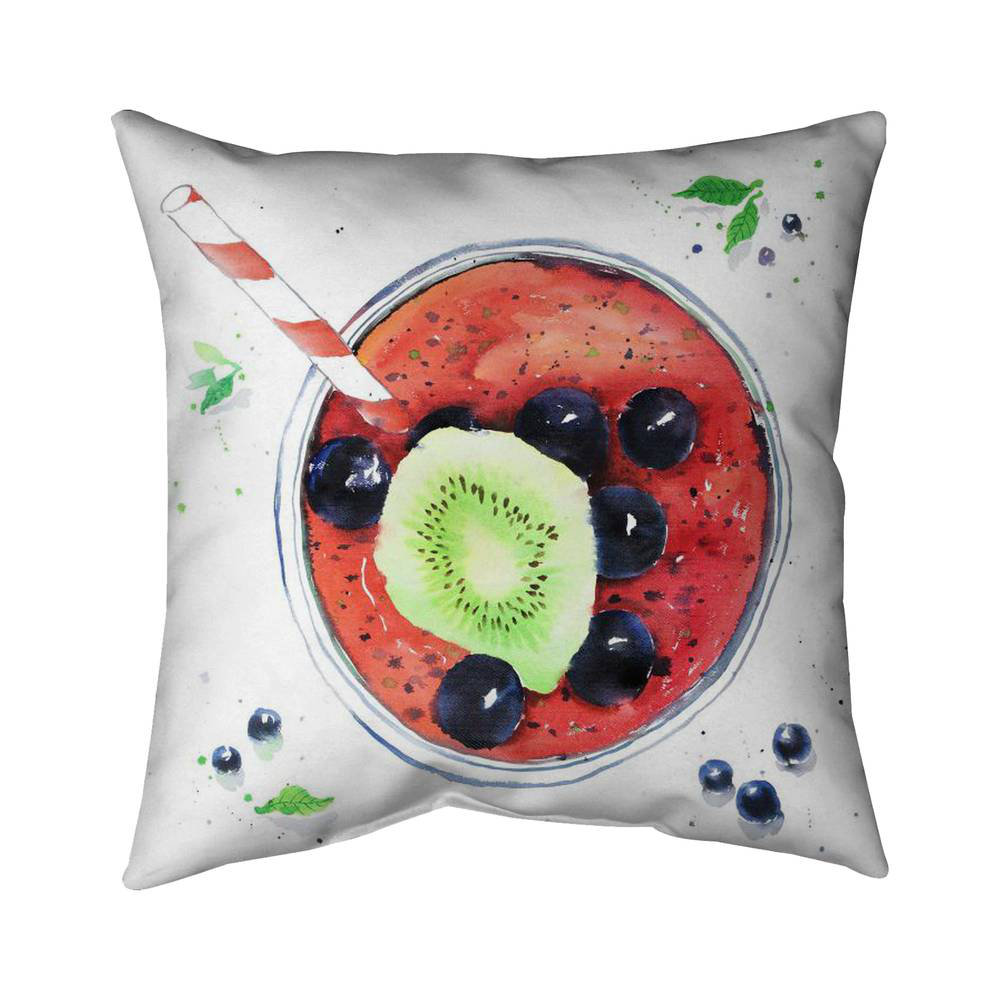 Begin Edition International Inc. Berry Smoothies Throw - Illustrative ...
