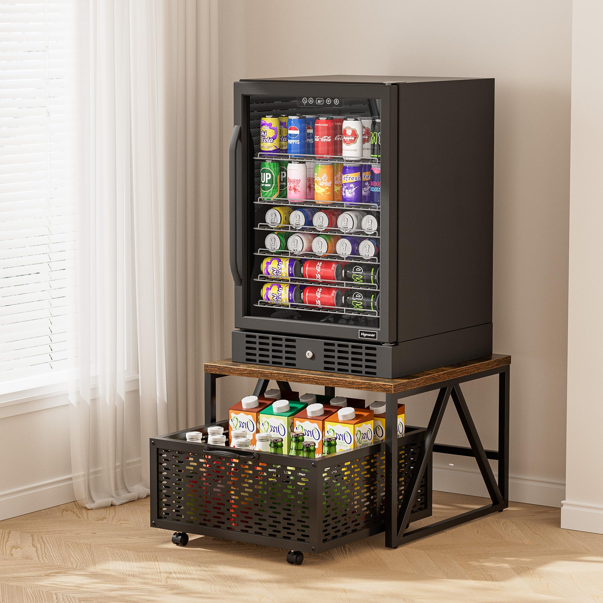 Bonirky Mini Fridge Stand With Storage - Wayfair Canada