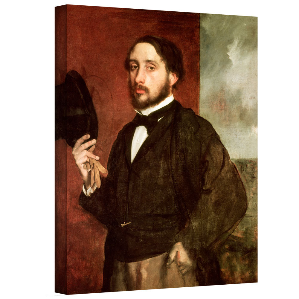Vault W Artwork Self Portrait by Edgar Degas - Graphic Art Print on ...