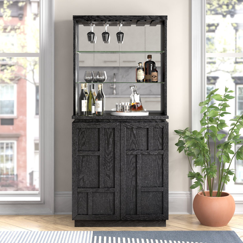 Mercury Row® Wason Bar Cabinet & Reviews | Wayfair