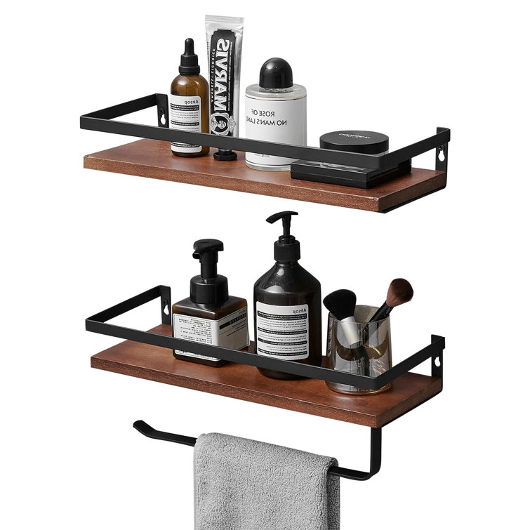 17 Stories Gerad 2 Piece Floating Shelf | Wayfair