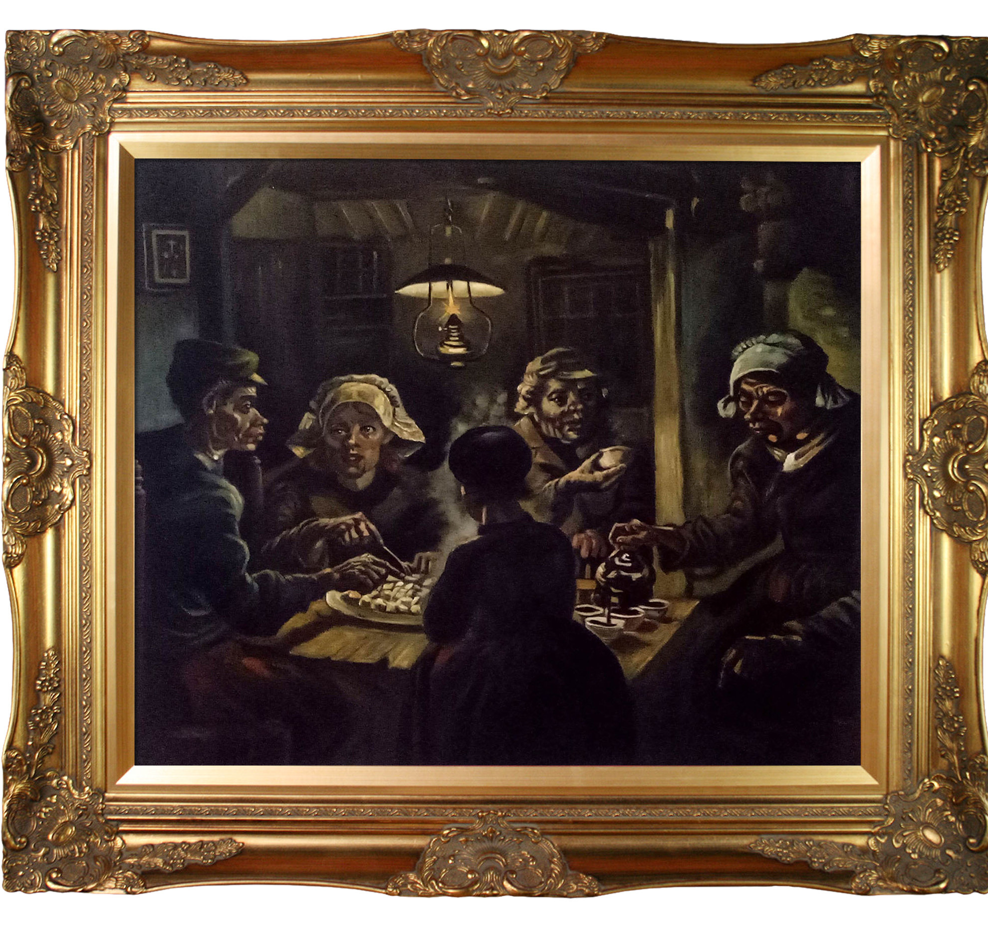 Vault W Artwork The Potato Eaters by Vincent Van Gogh - Picture Frame ...