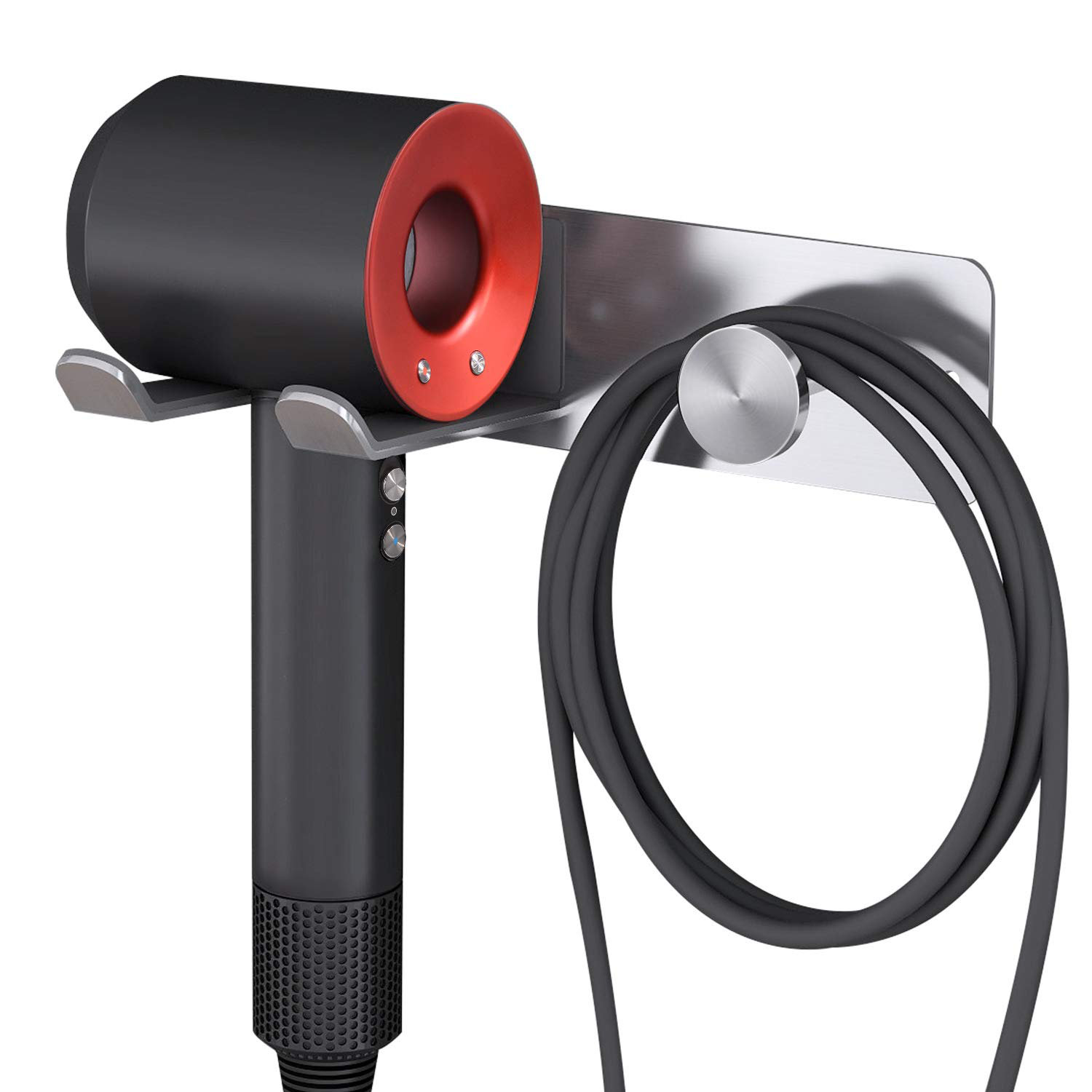 Rebrilliant Stainless Steel Self-Adhesive Hair Dryer Bracket For ...