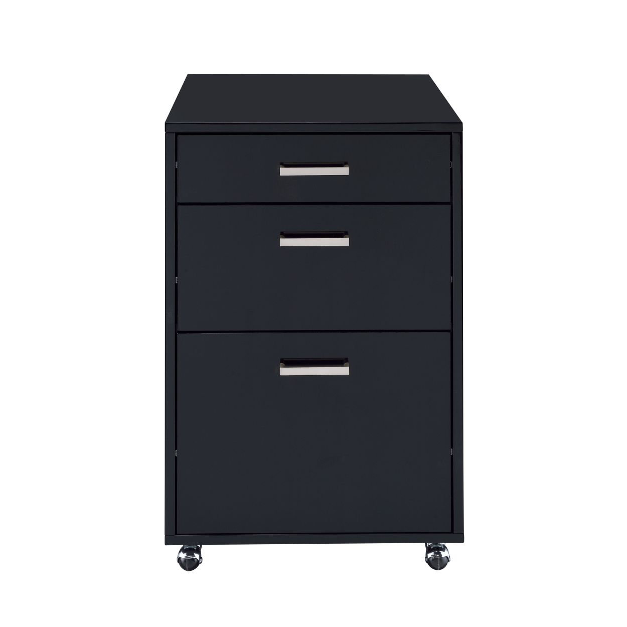 Latitude Run® High Gloss & Chrome Finish File Cabinet | Wayfair