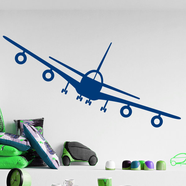 Decal House Airplane Wall Decal & Reviews | Wayfair