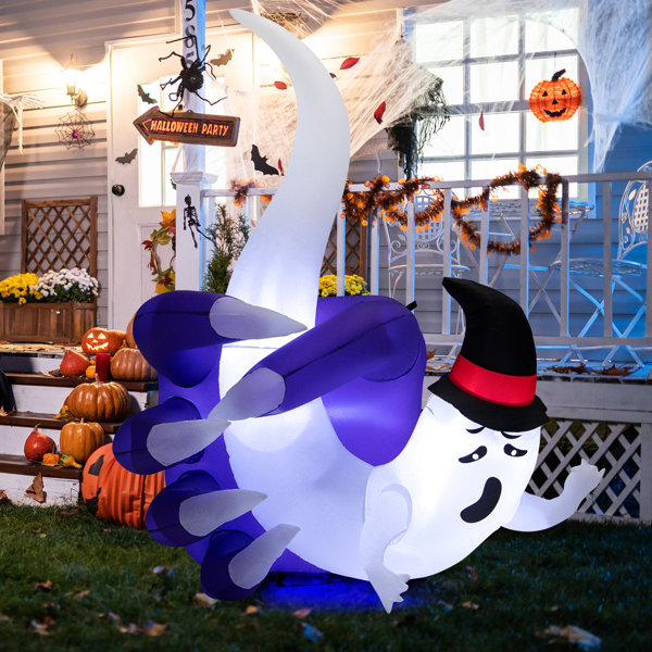 The Holiday Aisle® Halloween Inflatable | Wayfair