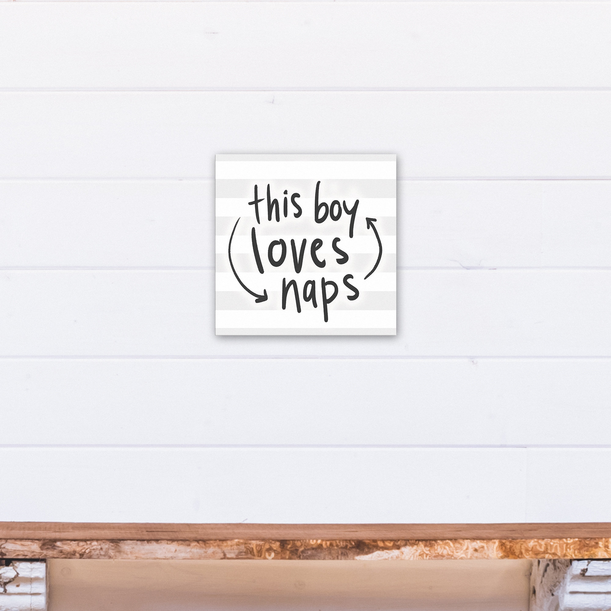 Harriet Bee Masterson This Boy Loves Naps Canvas Art | Wayfair