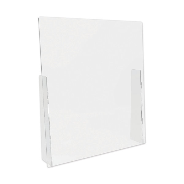 Deflect-o Counter Top 2 Panel Room Divider | Wayfair