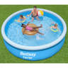 Bestway: Fast Set - 12' x 30" Inflatable Round Pool Set - Blue, Above ...