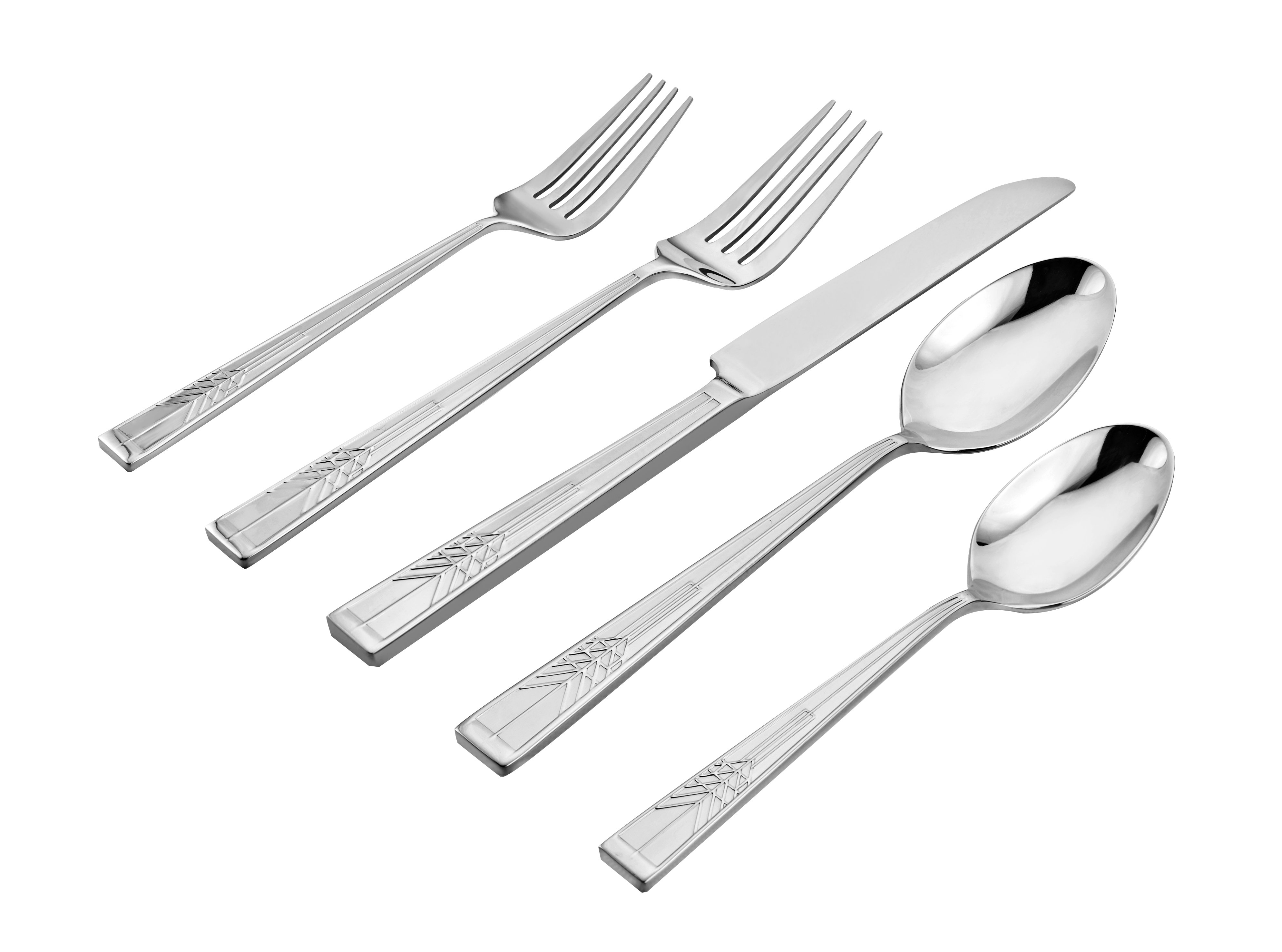 Ricci Argentieri Frank Lloyd Wright Tree Of Life 20 Piece Flatware Set ...