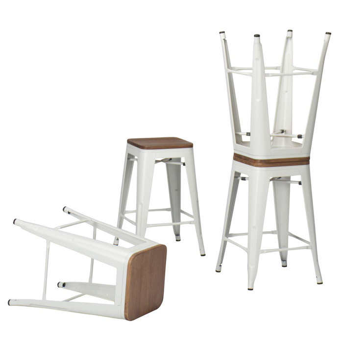 Trent Austin Design® Nesbit Solid Wood Stool & Reviews | Wayfair