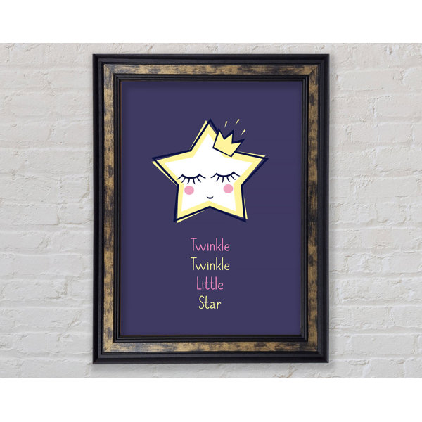 Ebern Designs Twinkle Twinkle - Single Picture Frame Print | Wayfair.co.uk