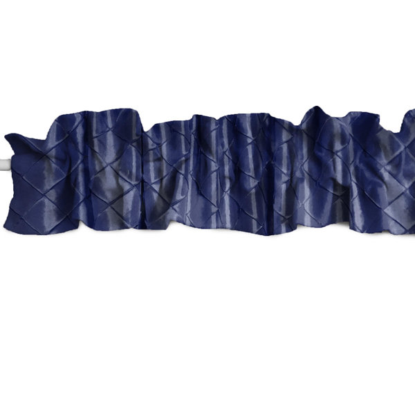 lovemyfabric Pintuck Window Valance | Wayfair