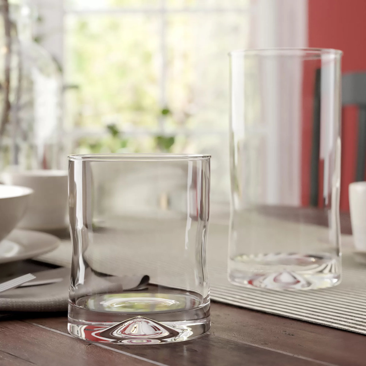 Libbey Impressions 16-Piece Tumbler and Rocks Glass Set & Reviews ...