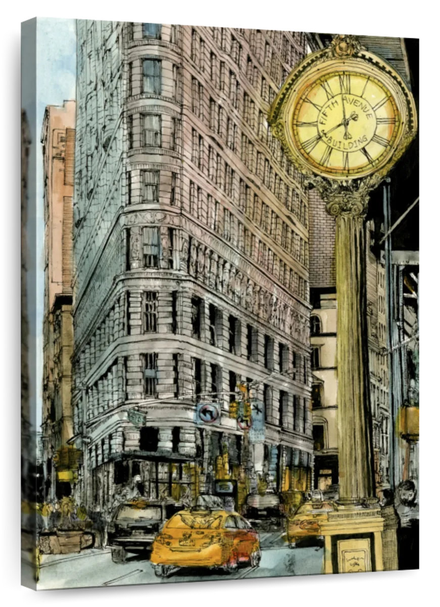 Ebern Designs Aime Iconic City Scene I | Wayfair