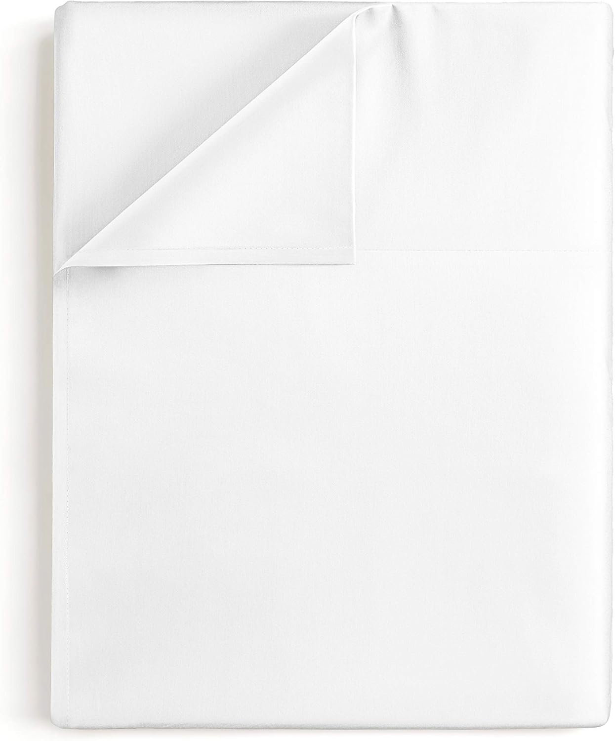 CGK Linens Single 100% Cotton Flat Sheet/ Top Sheet 400 Thread Count ...