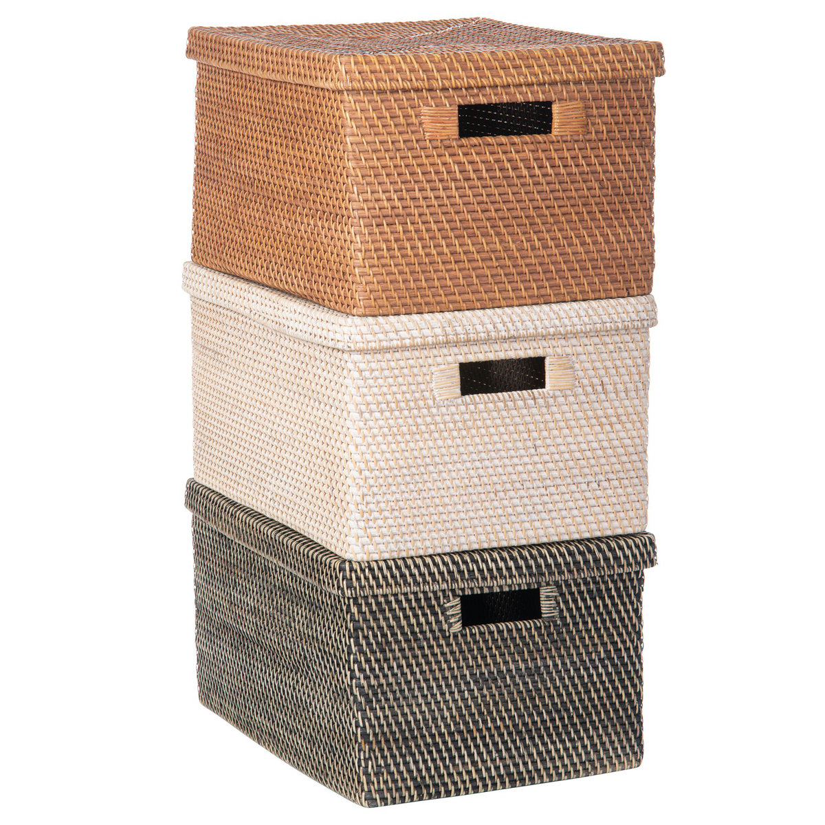 Dovecove Wicker Storage Bin & Reviews | Wayfair