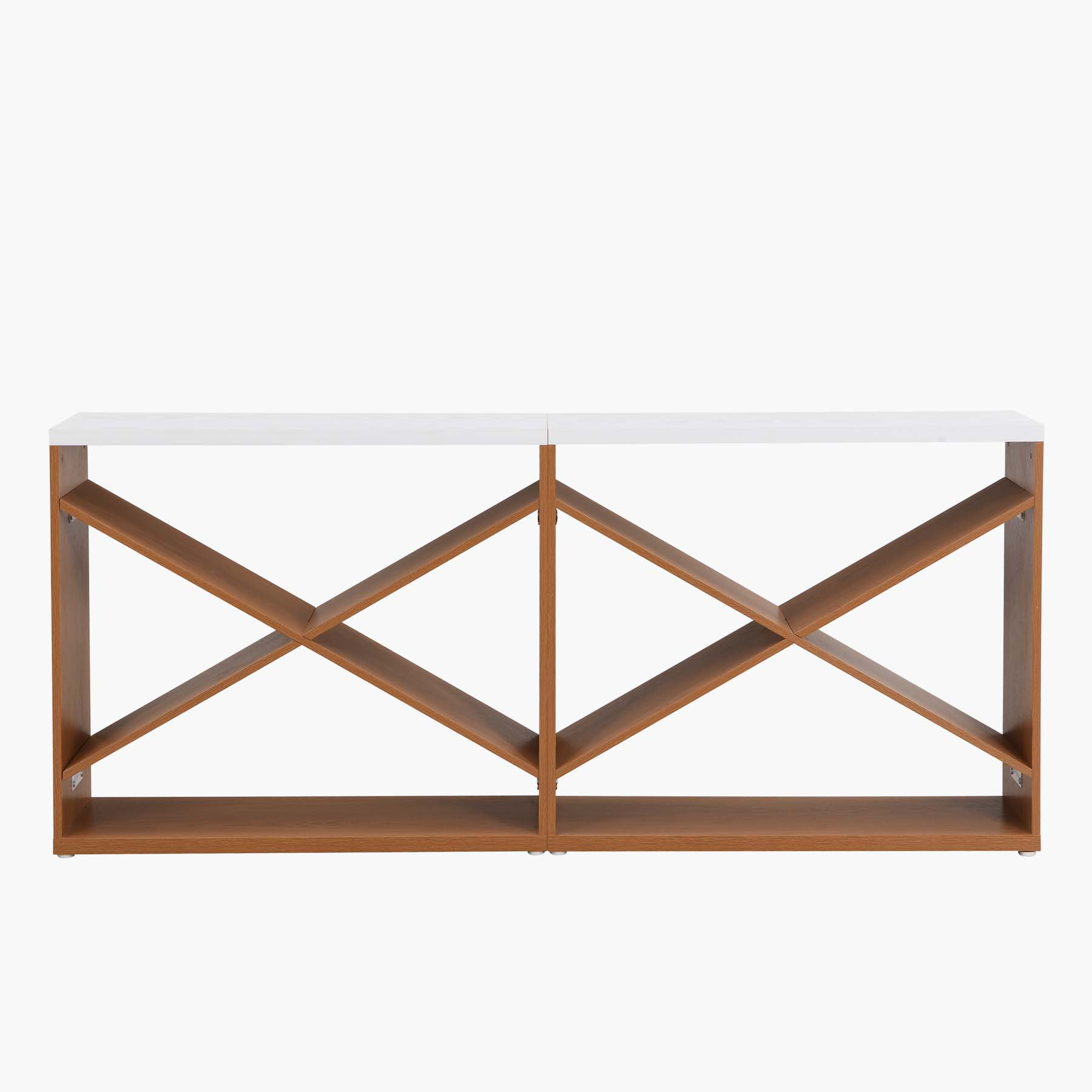 Red Barrel Studio® Versatile Detachable Console Table with Stylish ...