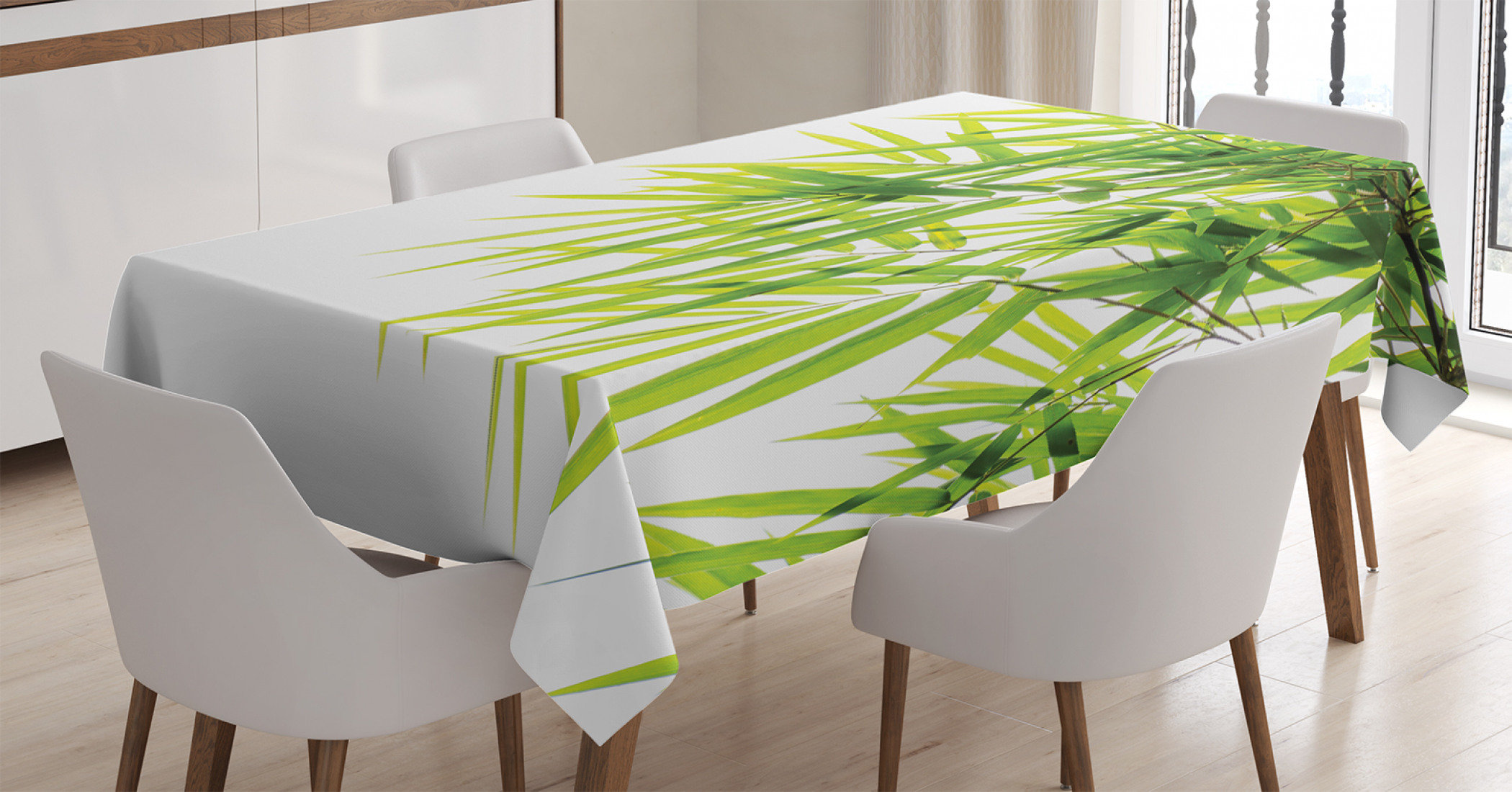 East Urban Home Bamboo Tablecloth | Wayfair