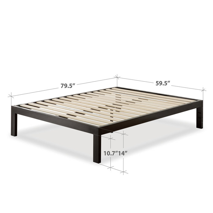Alwyn Home 10'' Steel Bed Frame & Reviews | Wayfair