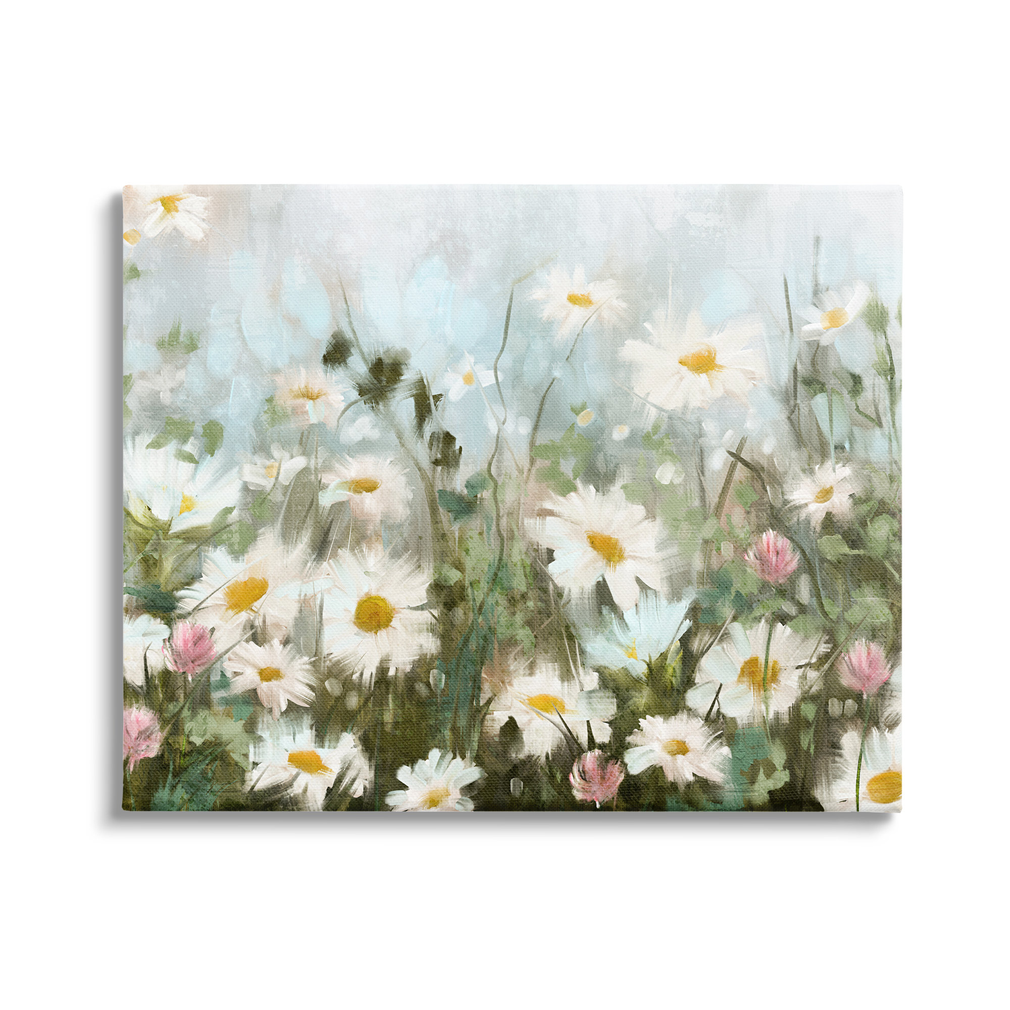 Stupell Industries " Daisy Field Painting " by Nina Blue Painting Print ...