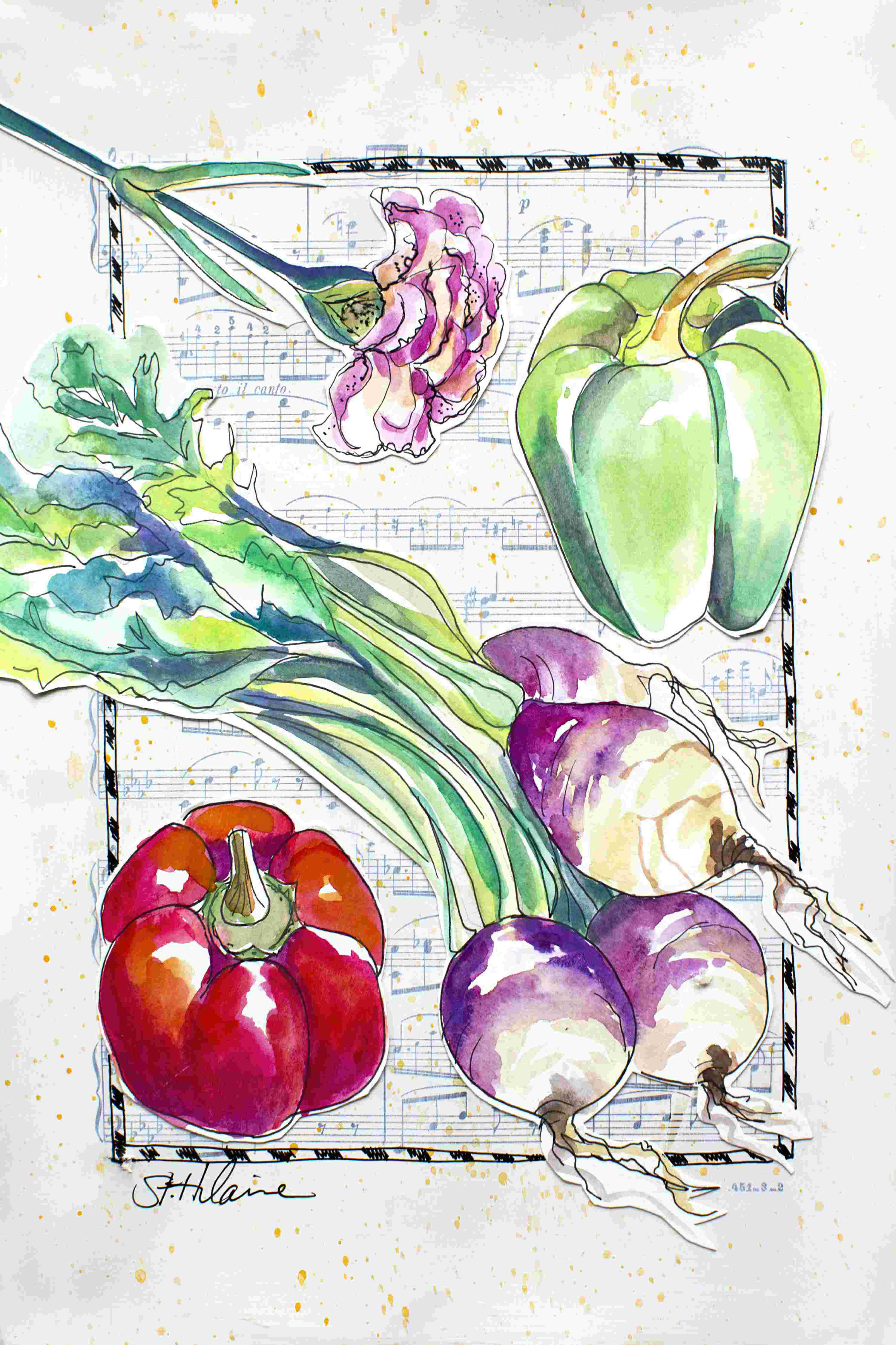 Rosalind Wheeler Kitchen Veggies I - Wayfair Canada