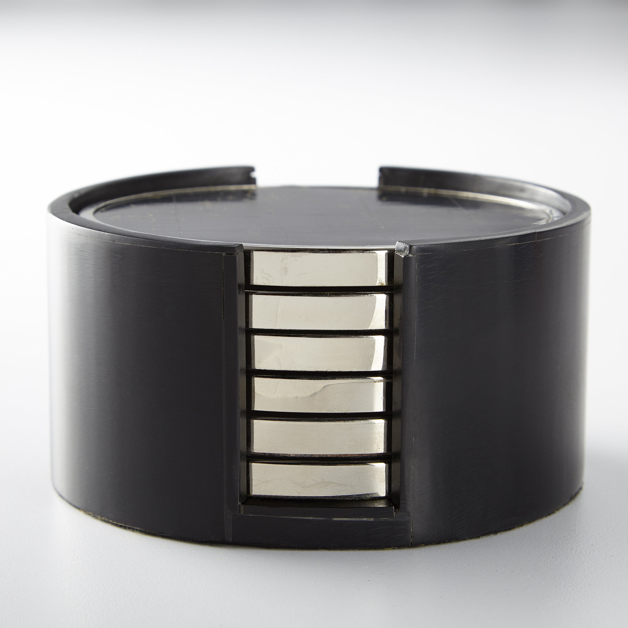 Cyan Design Jameson 7 Piece Coaster Set with Holder & Reviews | Wayfair