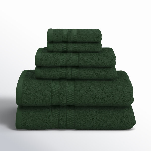 Amoy Soft 6 Piece 100% Cotton Towel Set & Reviews | Birch Lane