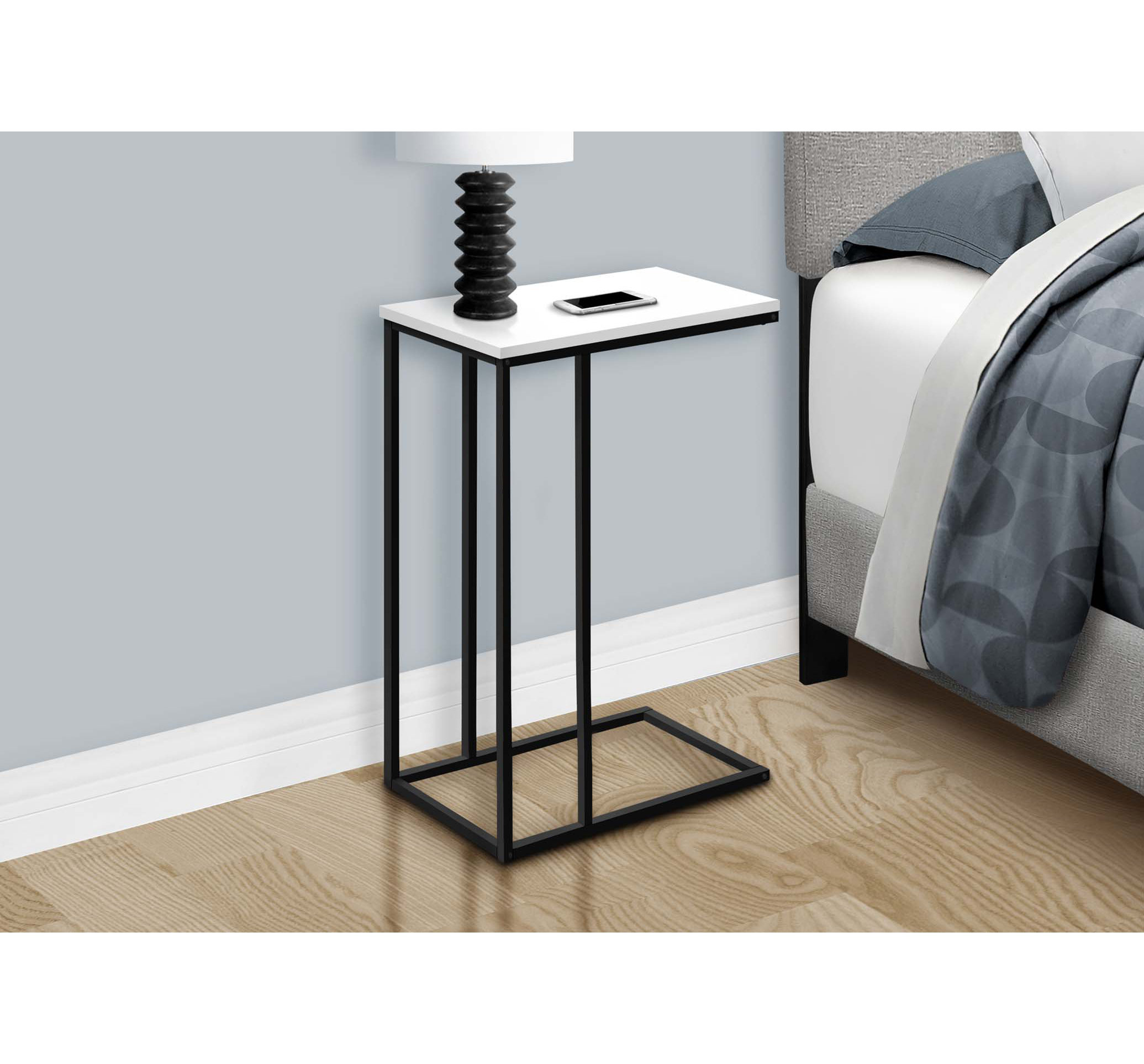 Ophelia & Co. Accent Table, C-Shaped Snack Table, Side Table - Wayfair ...