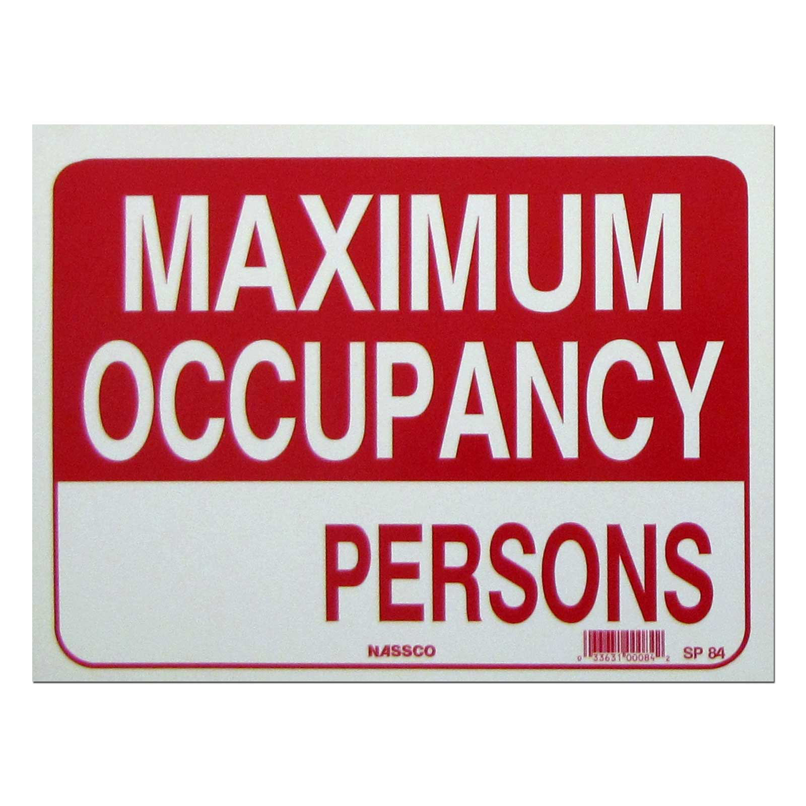 NeoPlex Maximum Occupancy Sign | Wayfair