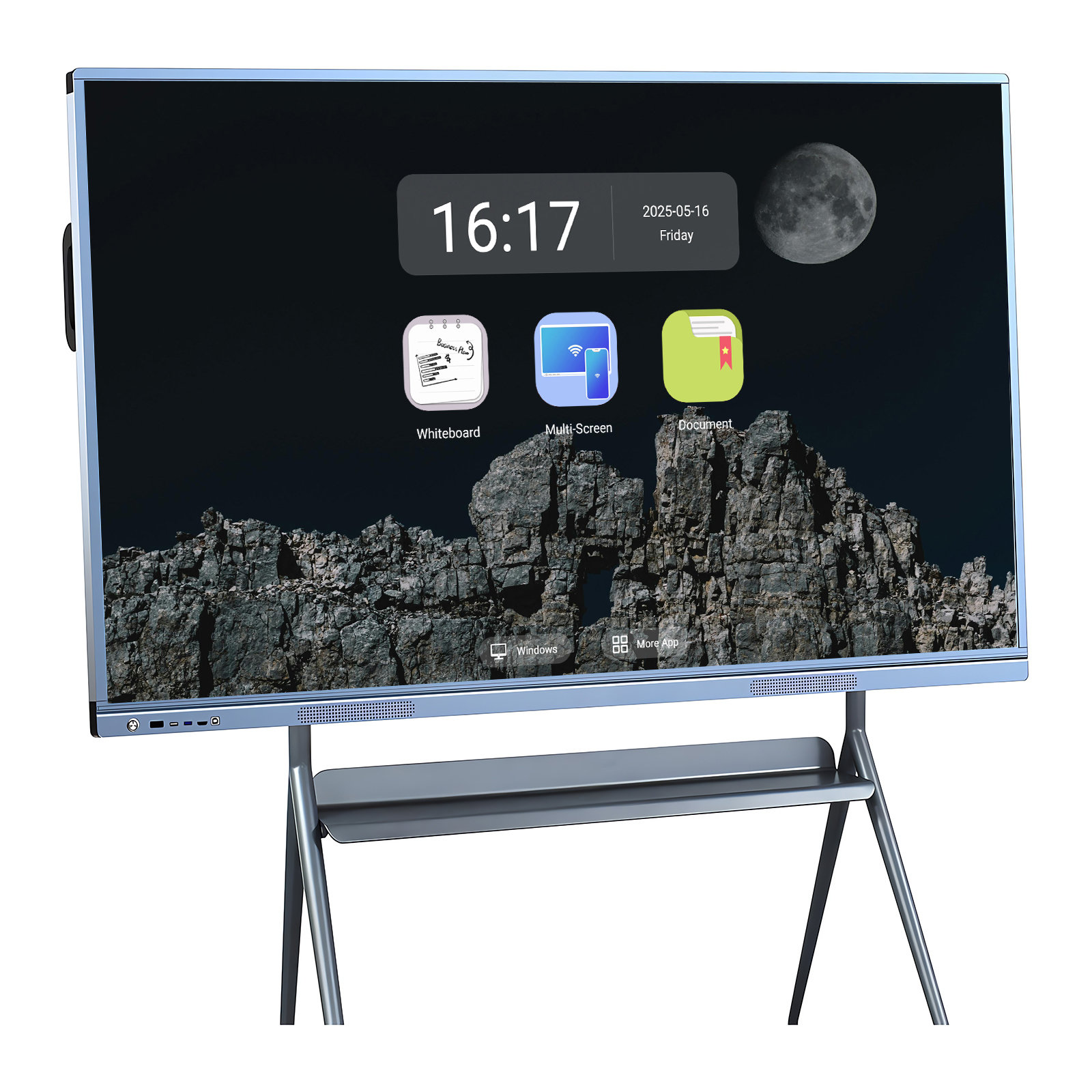 JYXCN 4K Smart Board 86 Inch All-in-One Touch, Interactive Whiteboard ...
