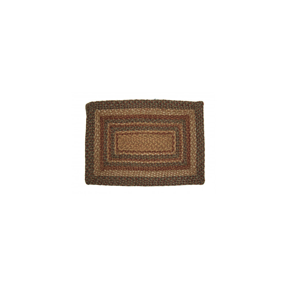 August Grove® Haddington Braided Cotton Brown Area Rug | Wayfair