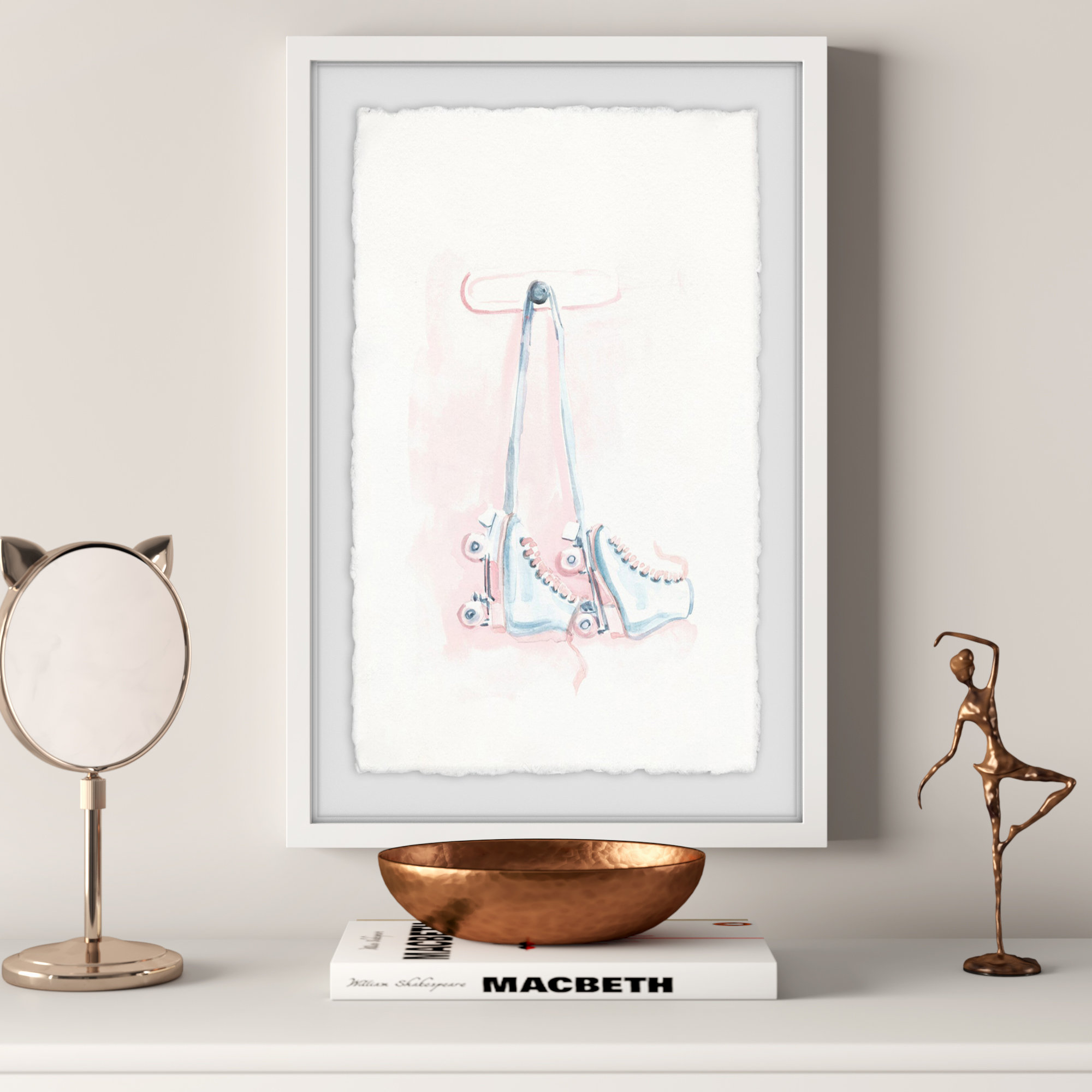 East Urban Home Fancy Monokini - Picture Frame Painting Print on Paper ...