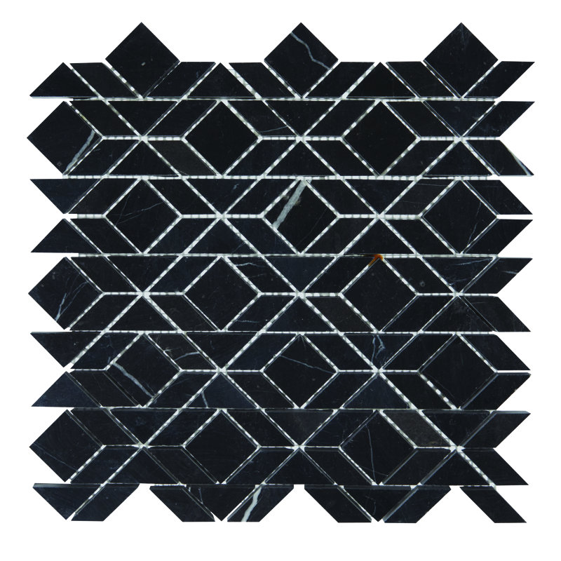 Daltile Pietra Divina 13" x 13" Natural Stone Mosaic Wall Tile | Wayfair