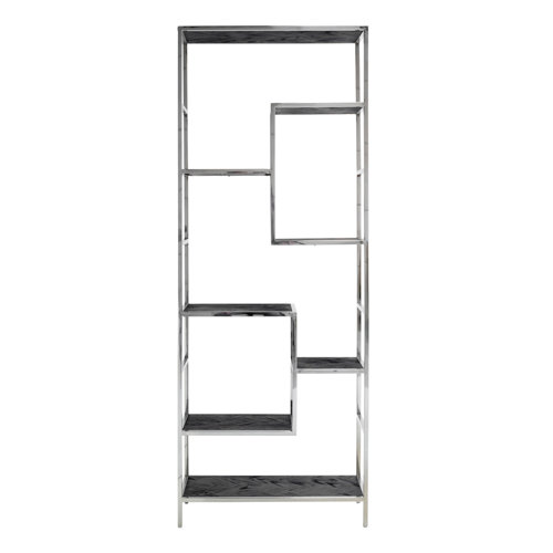 OROA Blackbone Geometric Bookcase | Perigold