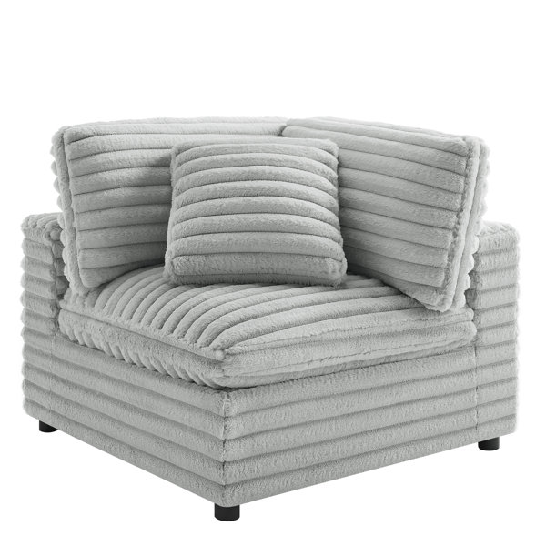 Mercer41 Hertel Corner Accent Chair | Wayfair